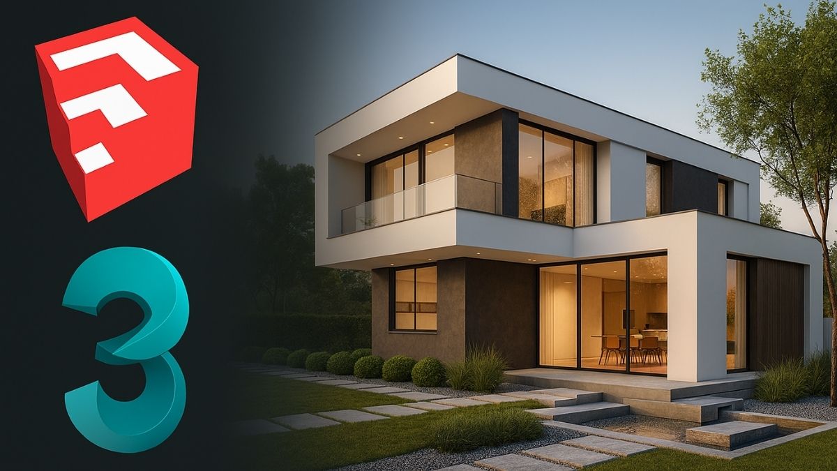 Hướng dẫn cách import file SketchUp vào 3dsMax chuẩn